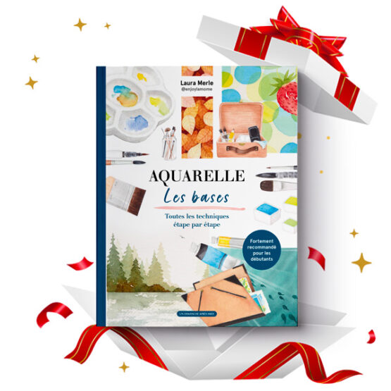 Le livre de Laura Merle - Aquarelle les bases | @enjoylamome